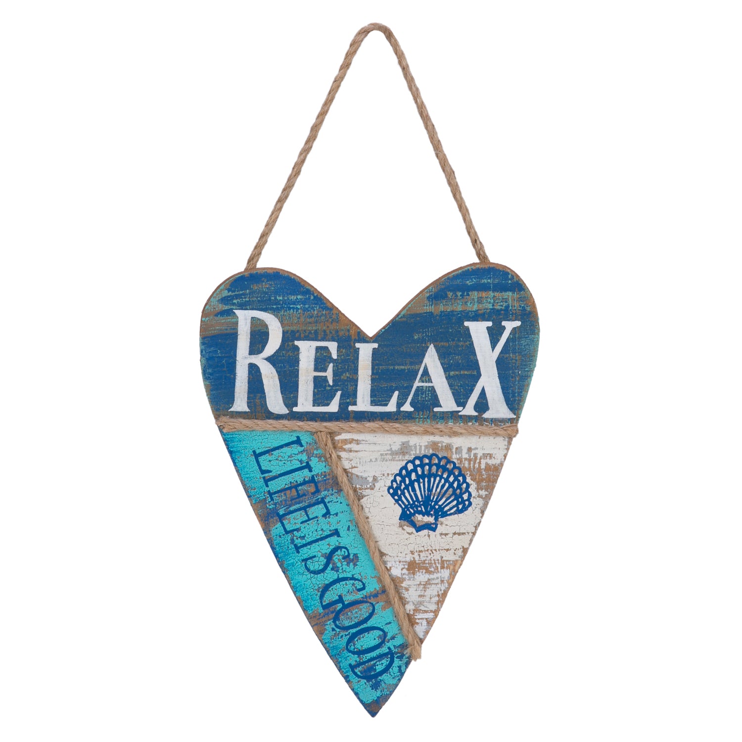 Relax Heart Plaque – C&F Enterprises, Inc.