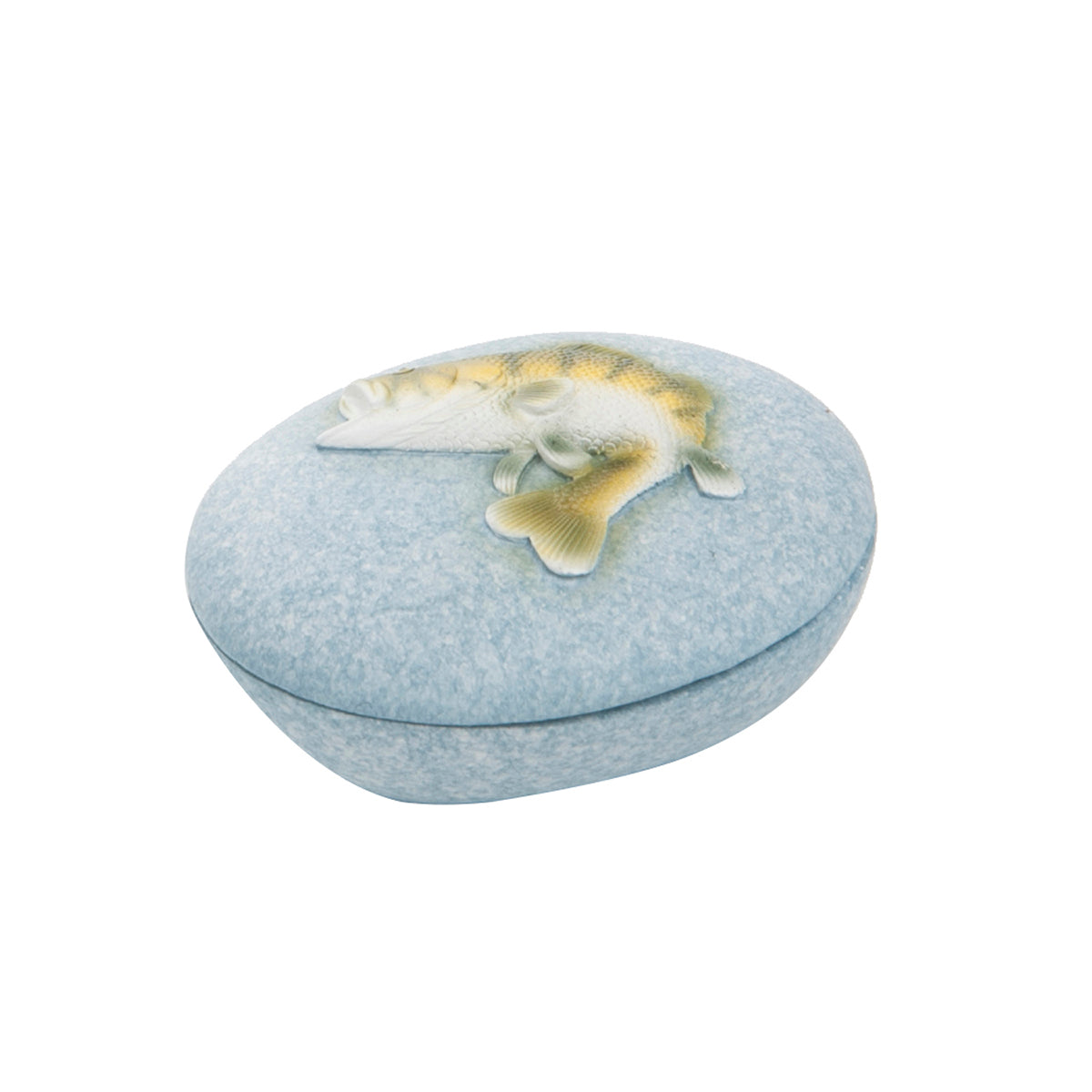 Polyresin Pebble Box with Bass – C&F Enterprises, Inc.