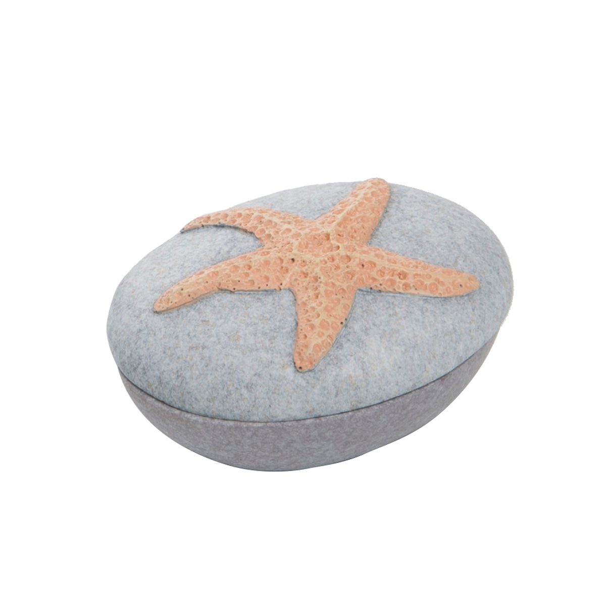 Polyresin Pebble Box with Sea Star – C&F Enterprises, Inc.