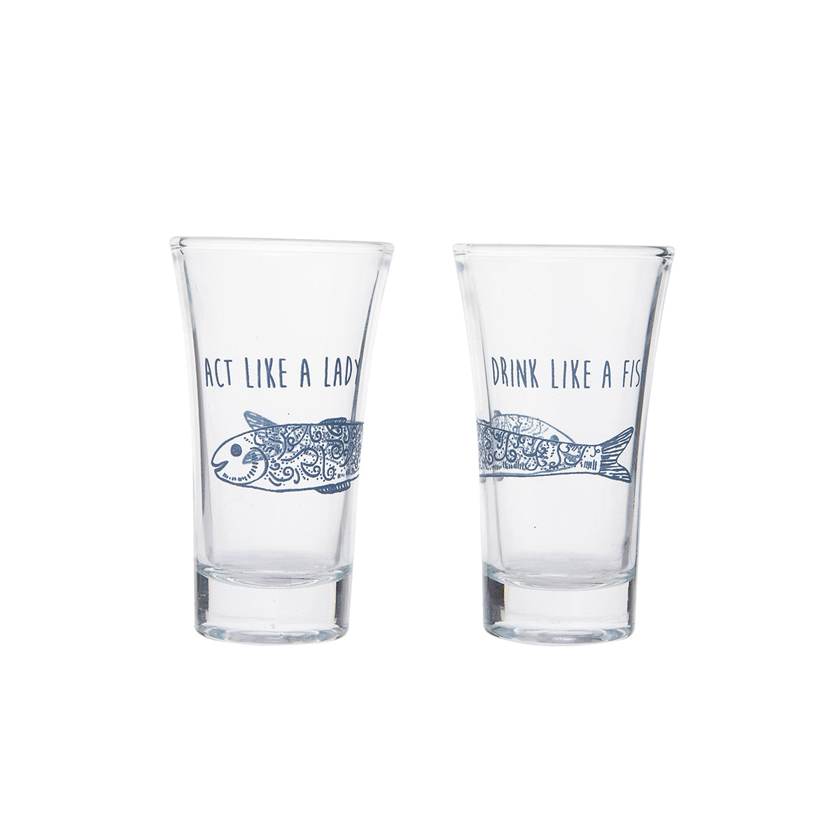 Drink Like A Fish Shot Glasses – C&F Enterprises, Inc.