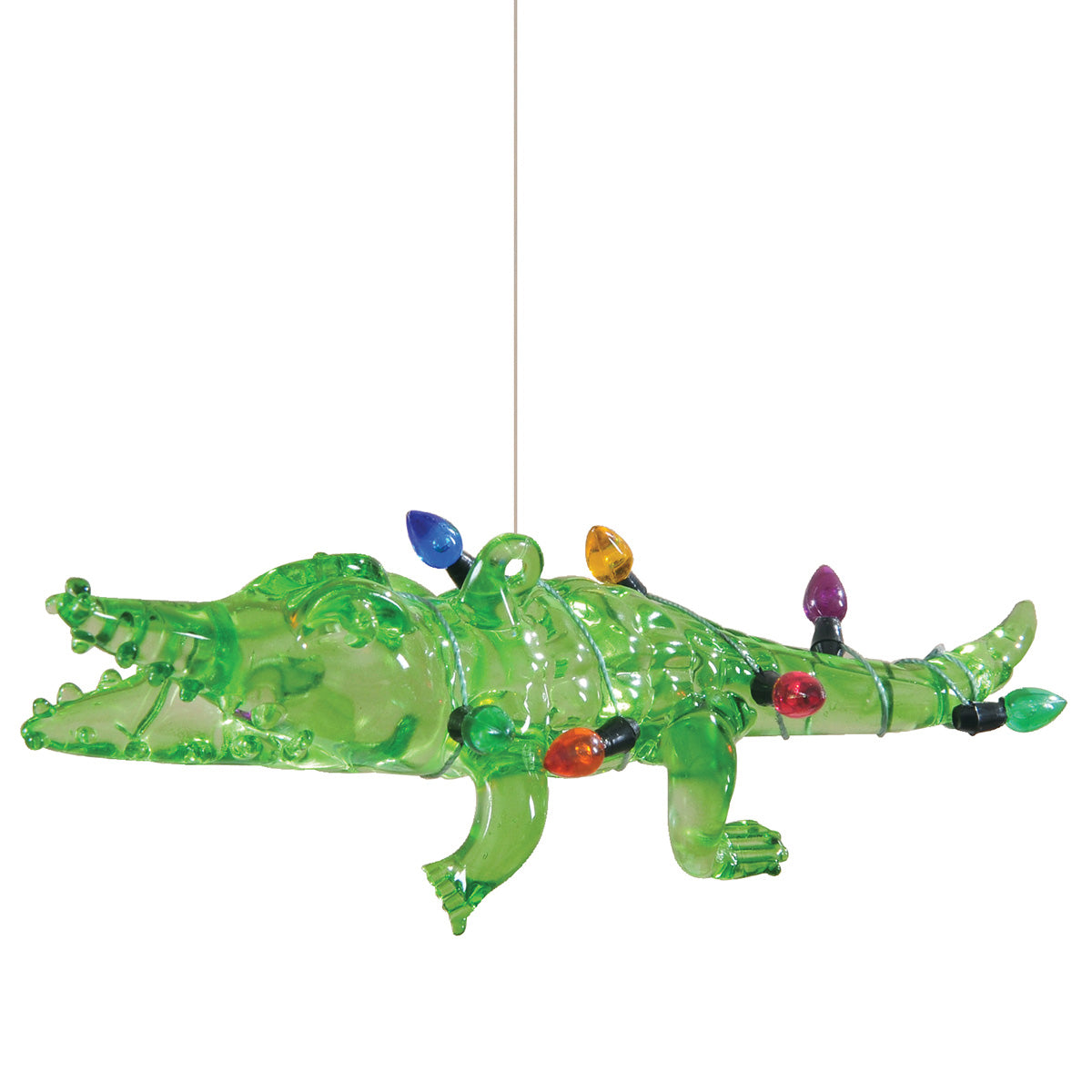 Alligator with Lights Ornament – C&F Enterprises, Inc.