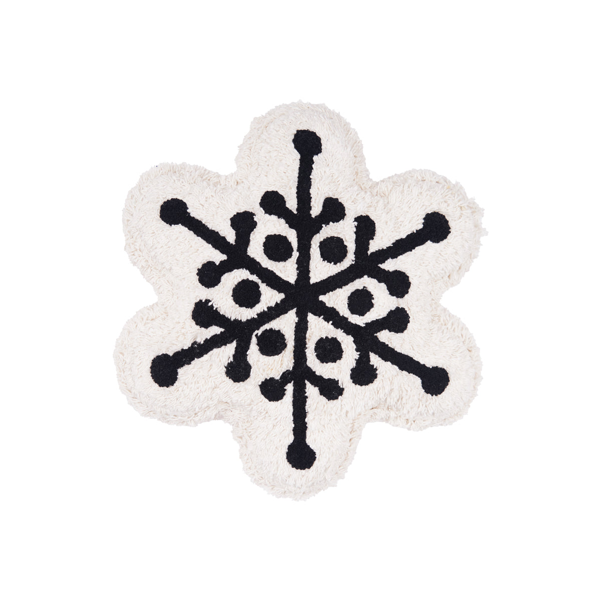 Onyx Snowflake Shaped Pillow – C&F Enterprises, Inc.