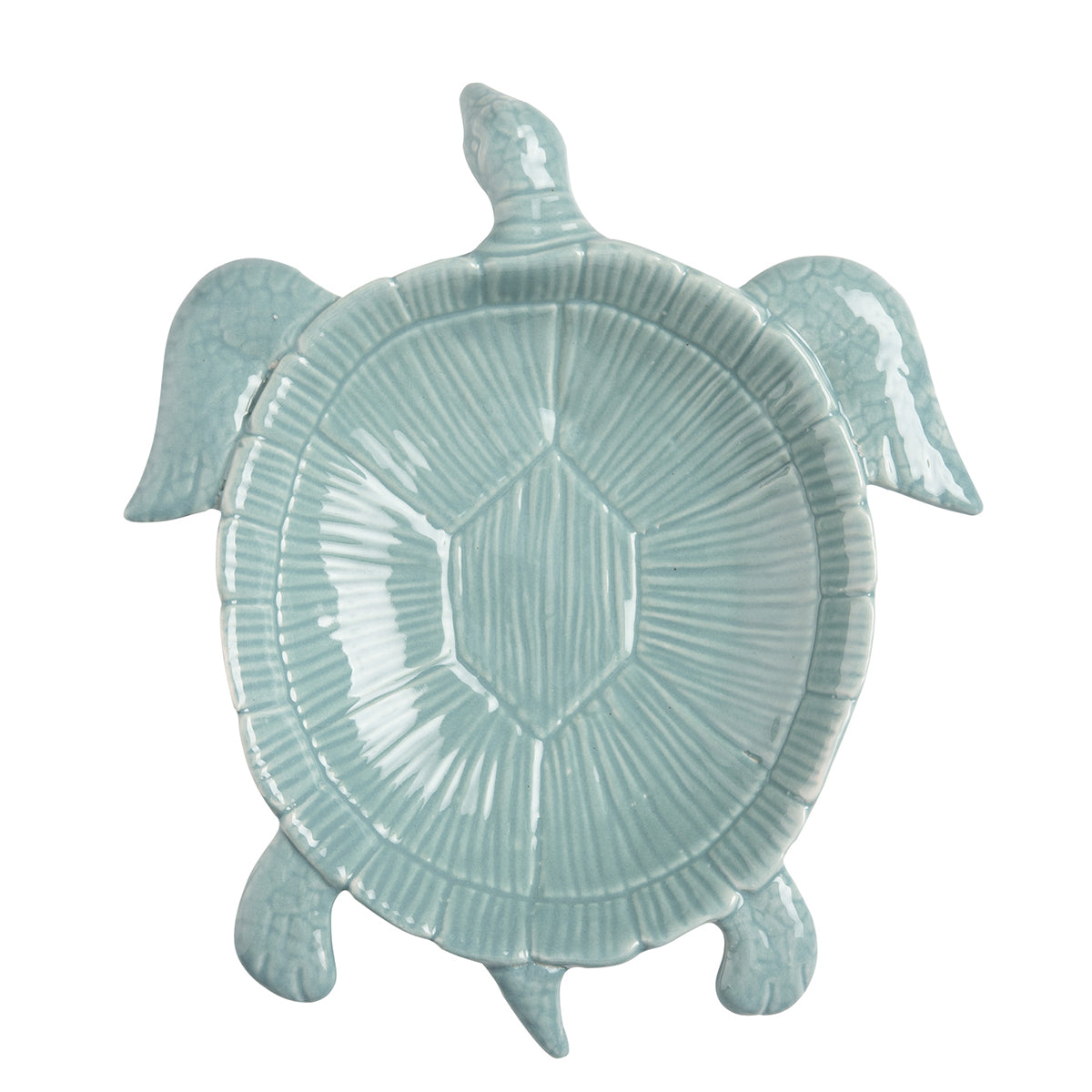 8 in. Ceramic Blue Turtle Dish – C&F Enterprises, Inc.