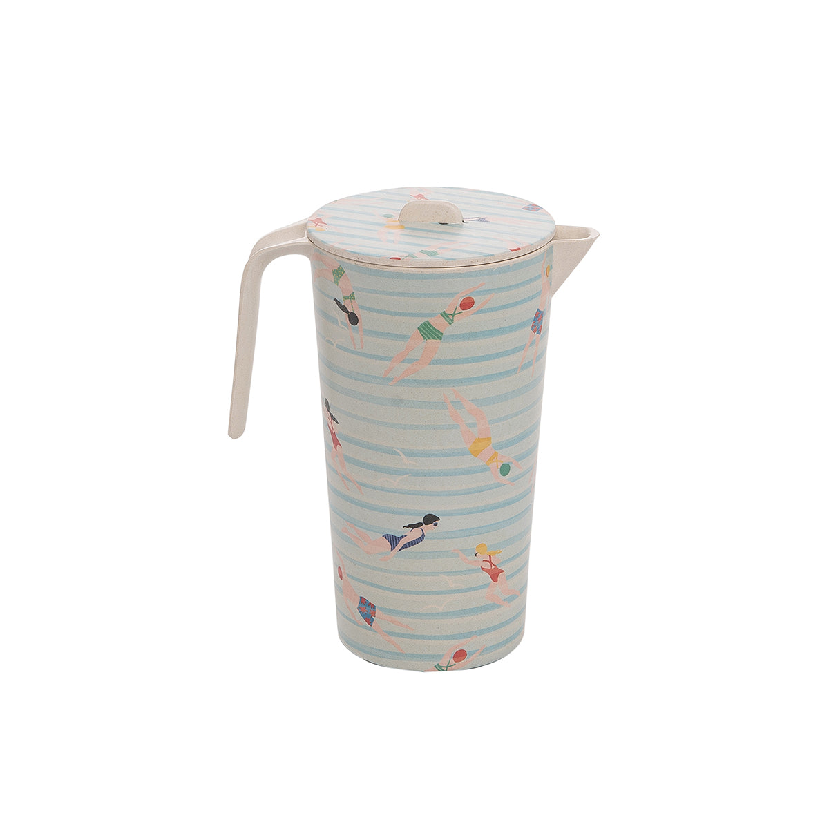 Bamboo Swim Print Pitcher – C&F Enterprises, Inc.