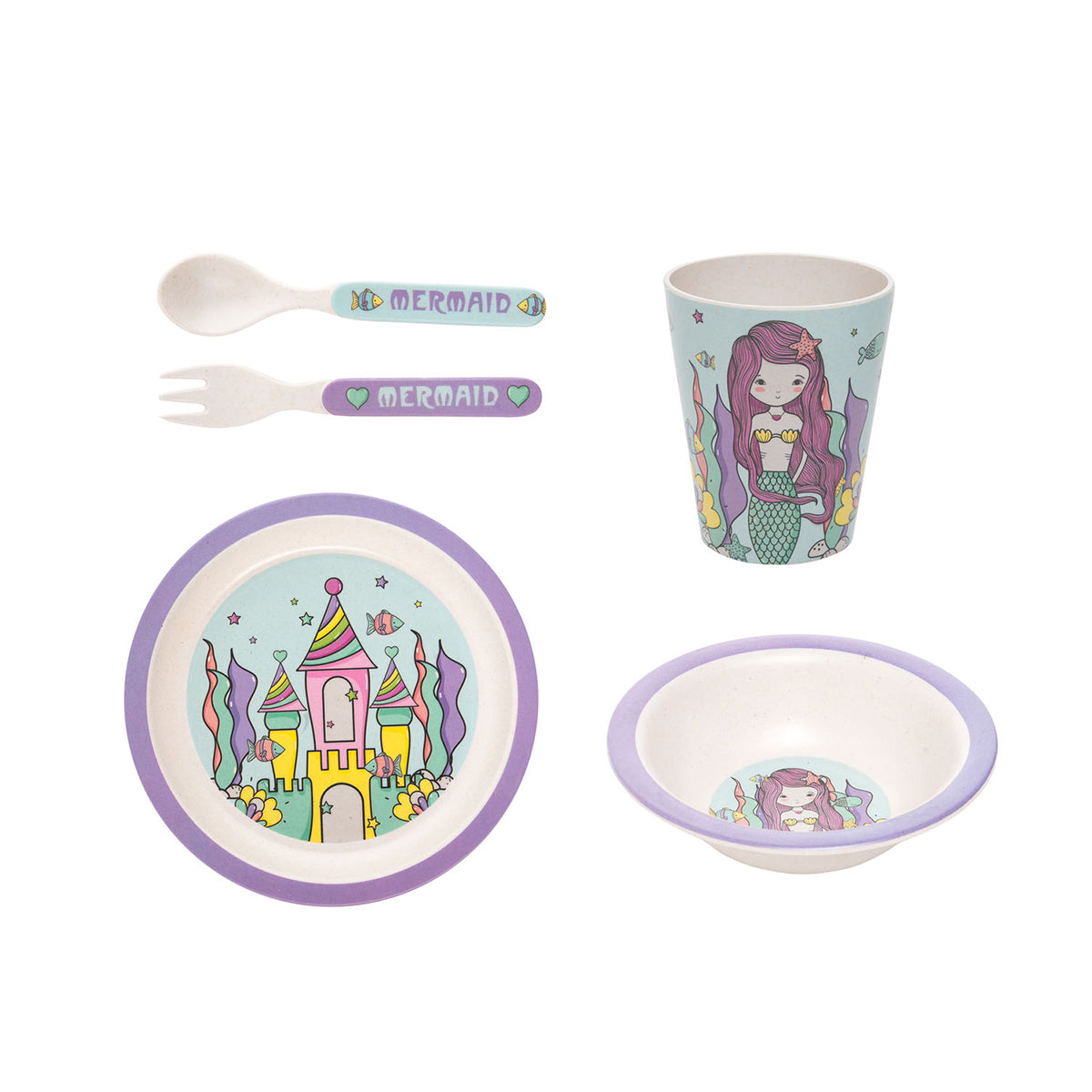 Mermaid Dream Bamboo Kids Set – C&F Enterprises, Inc.
