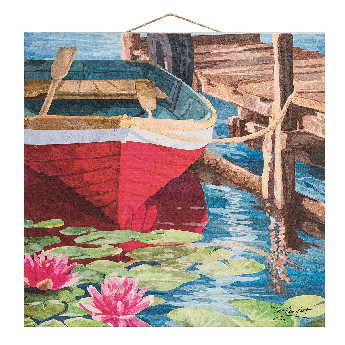 Canoe On The Lake Wall Art – C&F Enterprises, Inc.