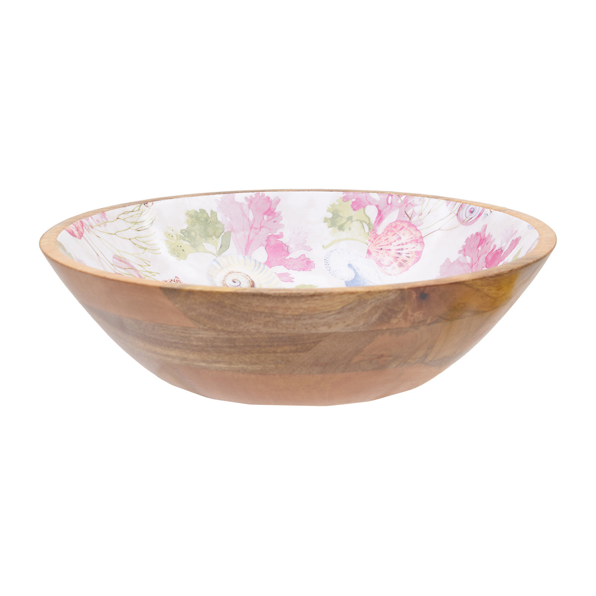 Vilano Bay Round Mango Wood Serving Bowl – C&F Enterprises, Inc.