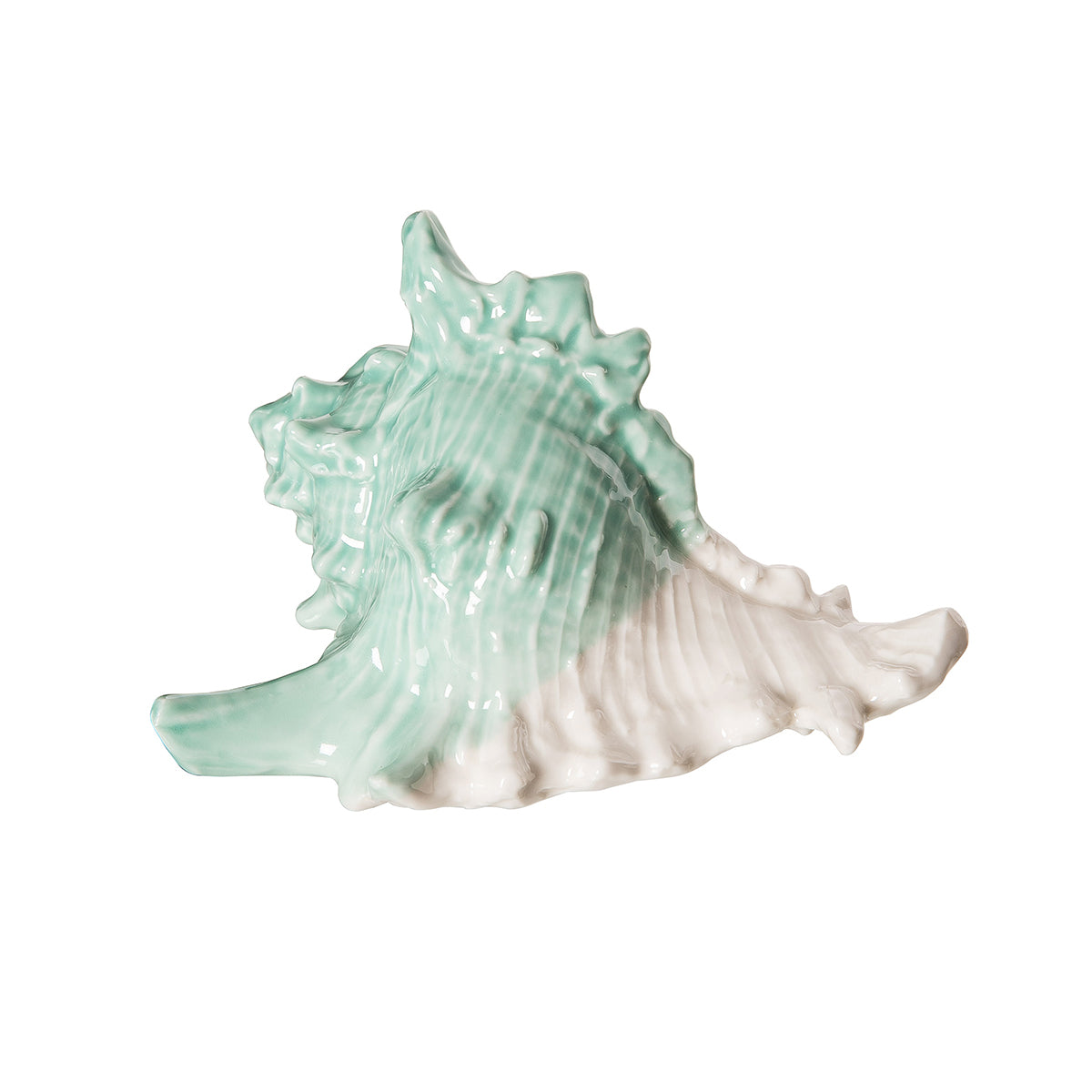 Green & Bisque Kings Crown Conch Shell Figure – C&F Enterprises, Inc.