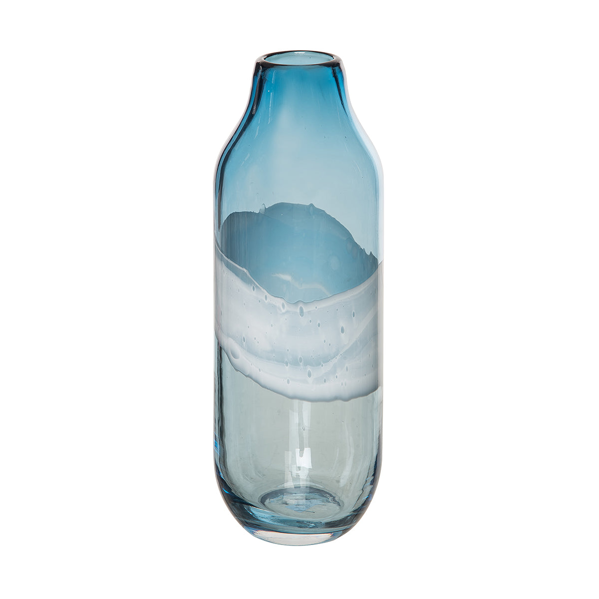 Medium Ocean Blue Vase – C&F Enterprises, Inc.