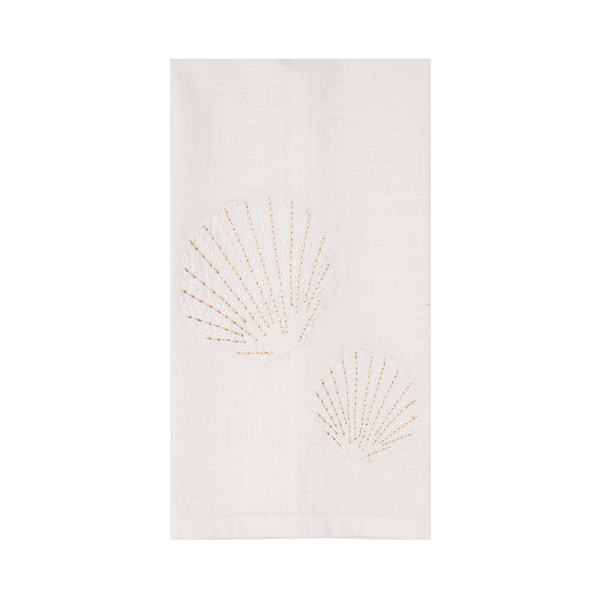 Golden Coast Scallop Shells Kitchen Towel – C&F Enterprises, Inc.