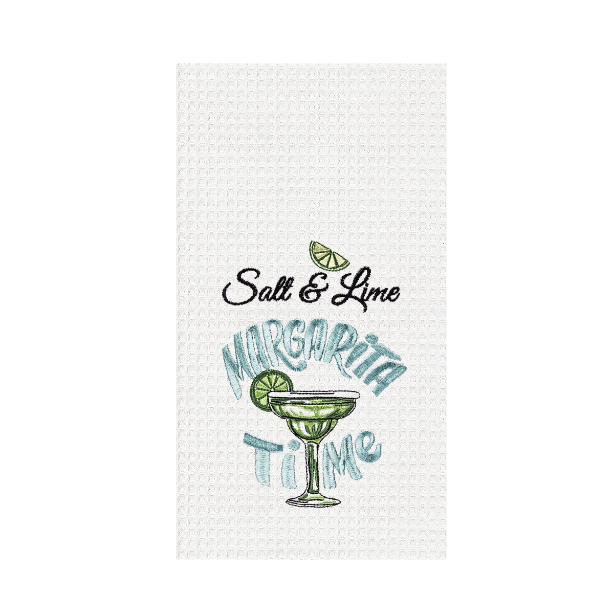 Salt & Lime It's Margarita Time Kitchen Towel – C&F Enterprises, Inc.