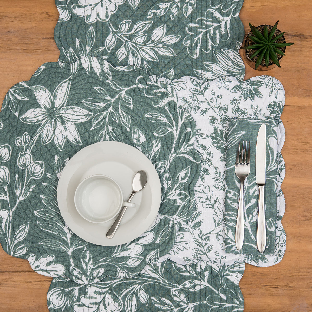 Everview Sage Table Linens – C&F Enterprises, Inc.