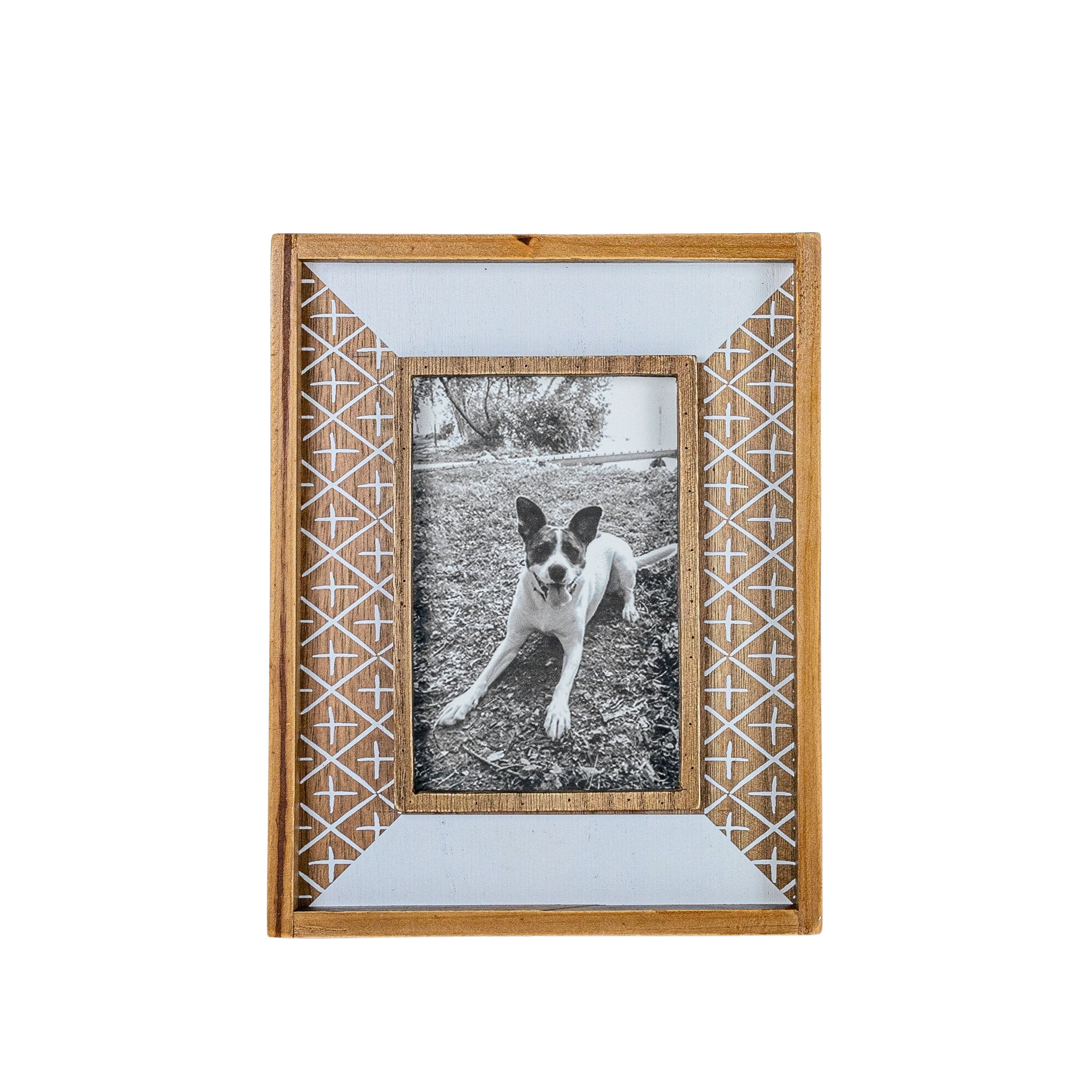 4X6 ABNER CROSS PHOTO FRAME WHITE (MIN 2) – C&F Enterprises, Inc.