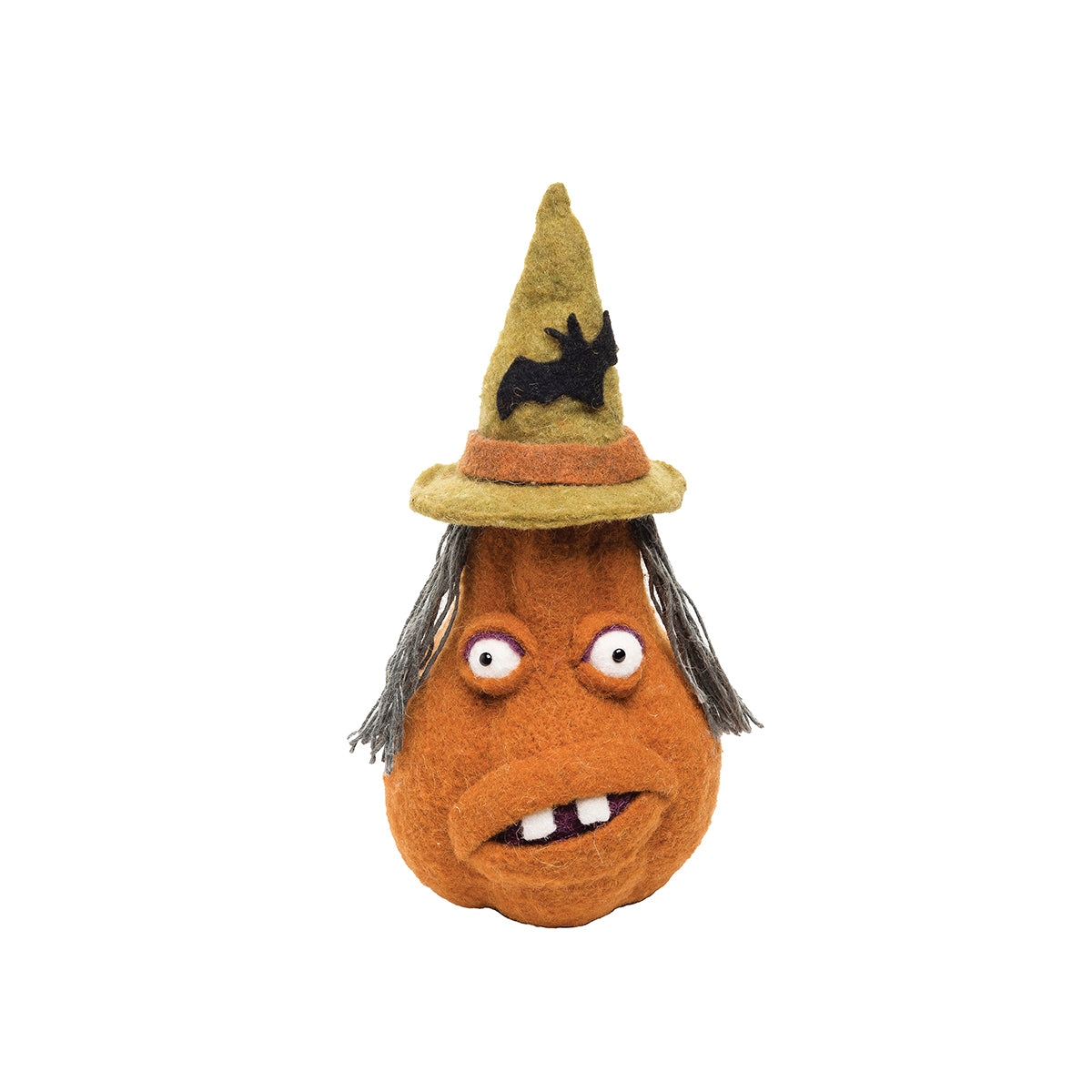 Large Wooly Ugly Face Pumpkin Figurine – C&F Enterprises, Inc.