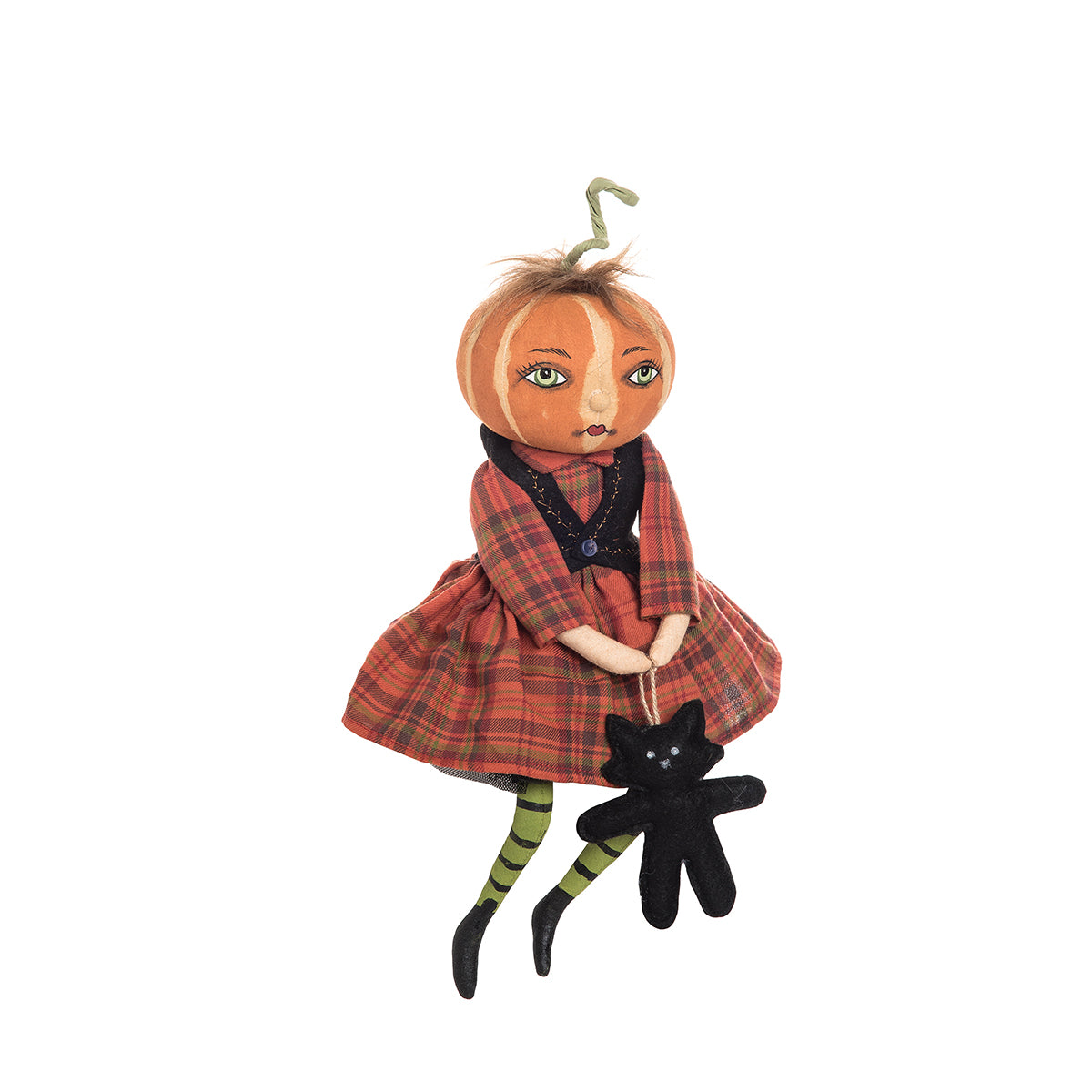 Nelly Pumpkin Head Girl Figurine – C&F Enterprises, Inc.