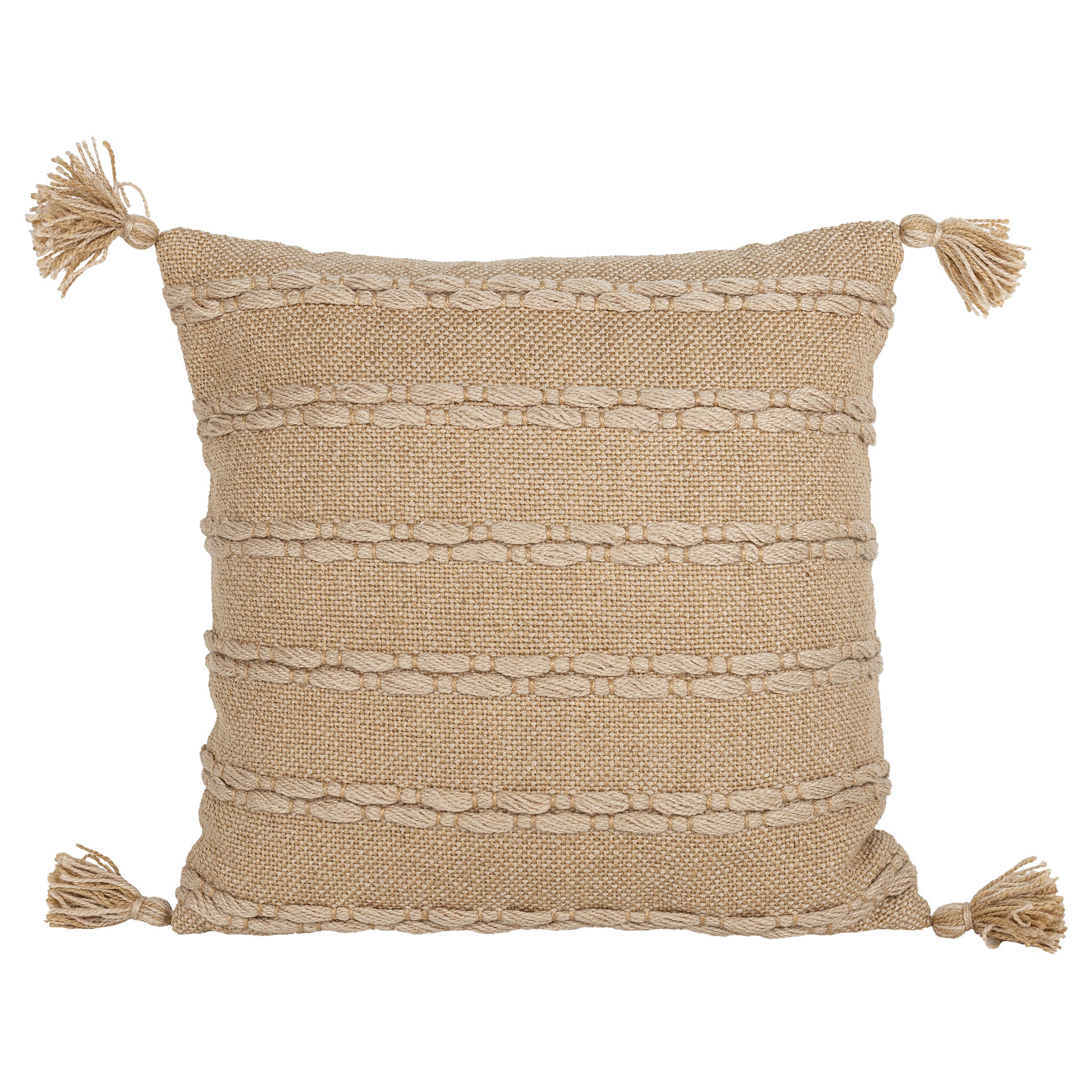 18X18 TRACE OUTDOOR PILLOW TAN (MIN 1) – C&F Enterprises, Inc.