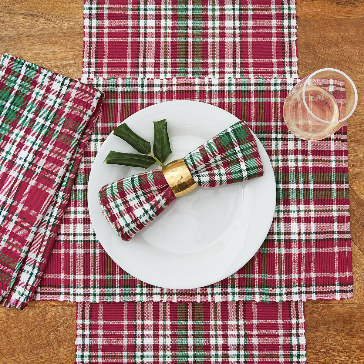 Gabriel Plaid Table Linens – C&F Enterprises, Inc.
