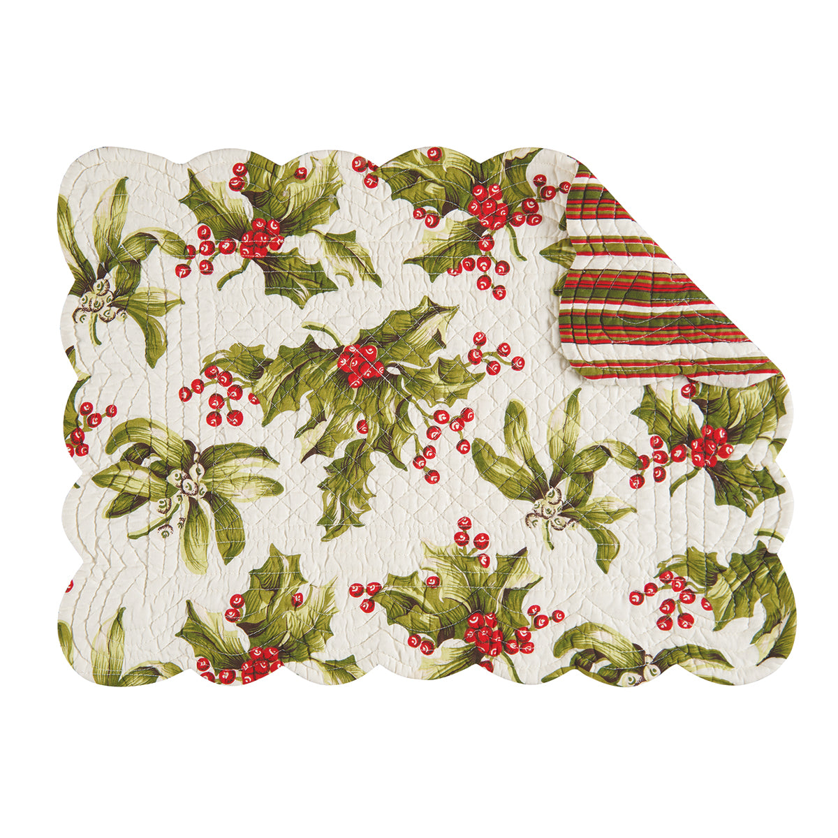 Mistletoe Cream Table Linens – C&F Enterprises, Inc.