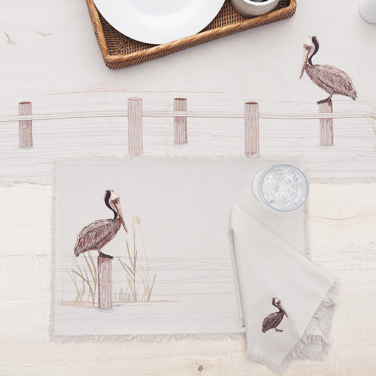 Pelican Bay Table Linens – C&F Enterprises, Inc.