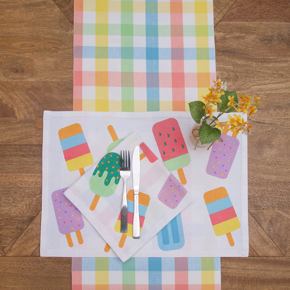 Popsicle Summer Table Linens – C&F Enterprises, Inc.