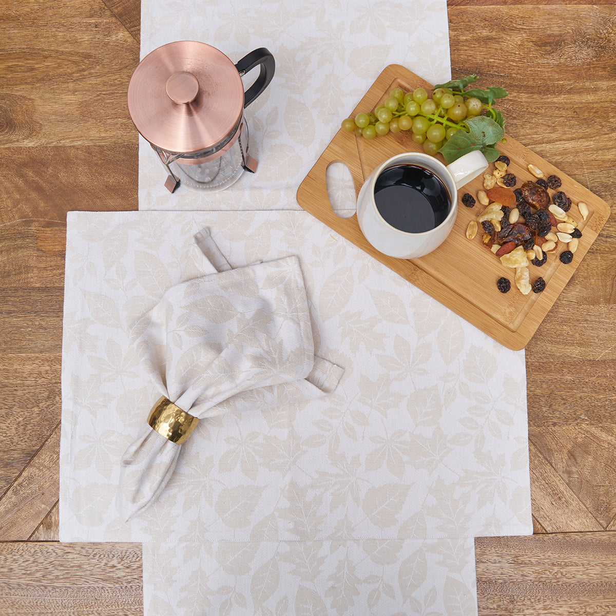 Warm Harvest Leaves Table Linens – C&F Enterprises, Inc.