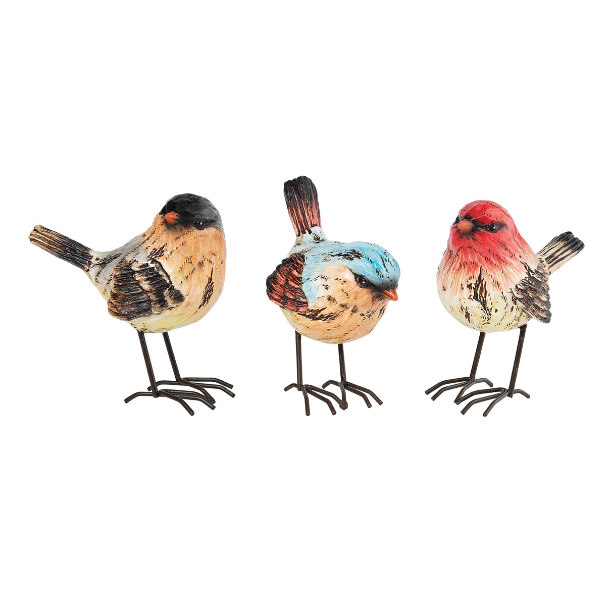 Standing Colorful Birds Figurine, Asst. of 3 – C&F Enterprises, Inc.