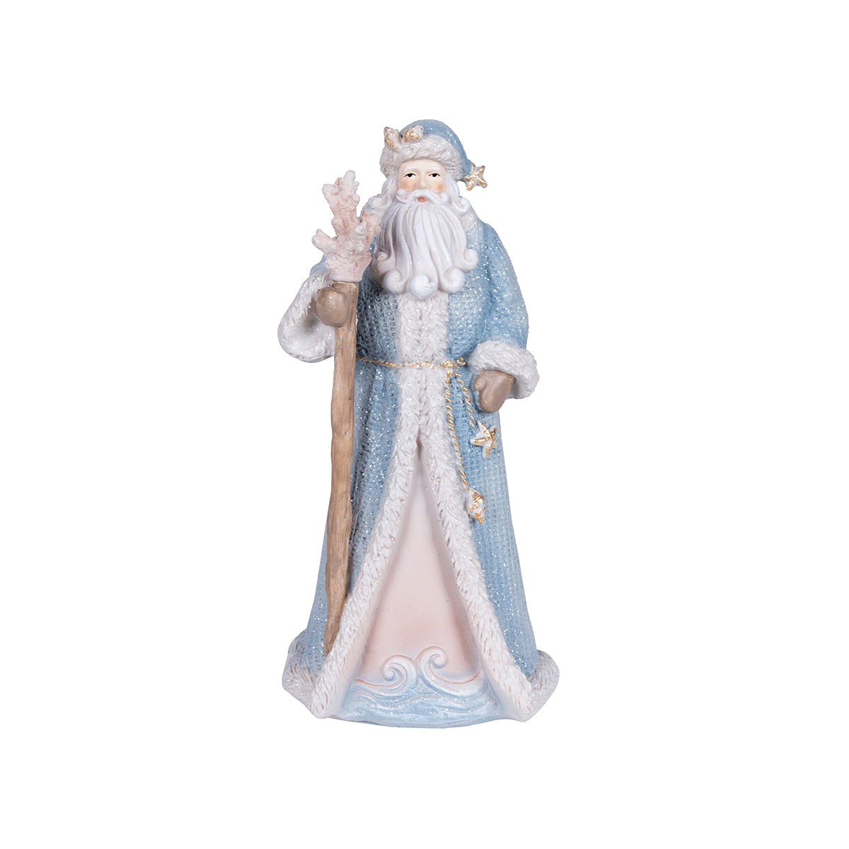 Classic Blue Santa Figurine – C&F Enterprises, Inc.