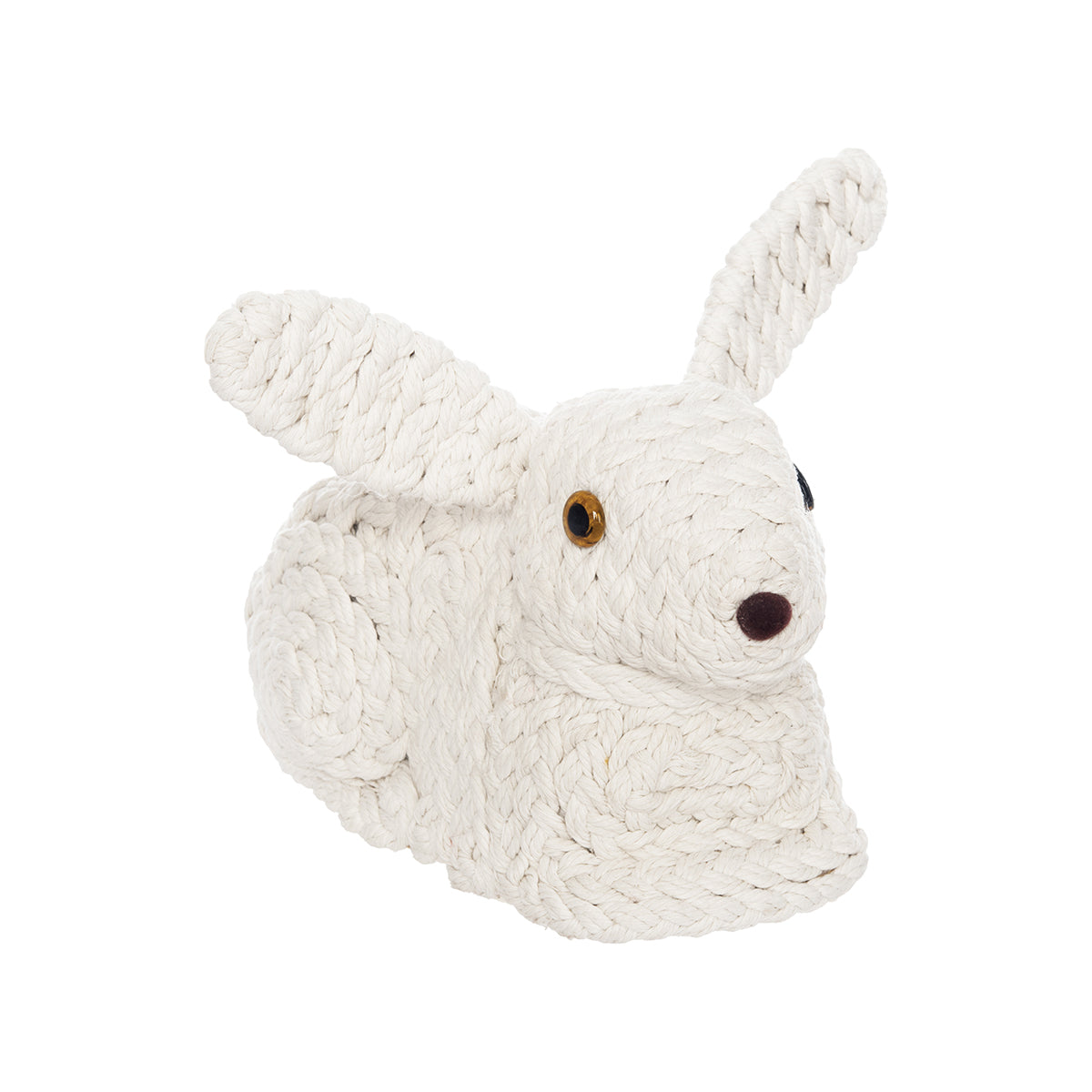 Resting Woven Rabbit Figurine – C&F Enterprises, Inc.