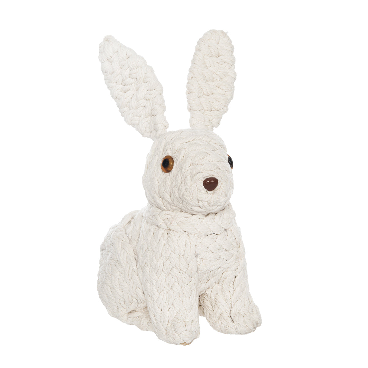 Sitting Woven Rabbit Figurine – C&F Enterprises, Inc.