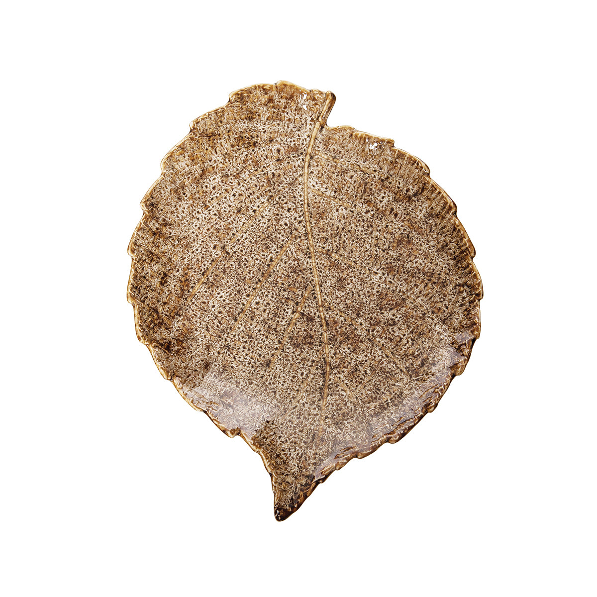 Large Cream Leaf Plate – C&F Enterprises, Inc.