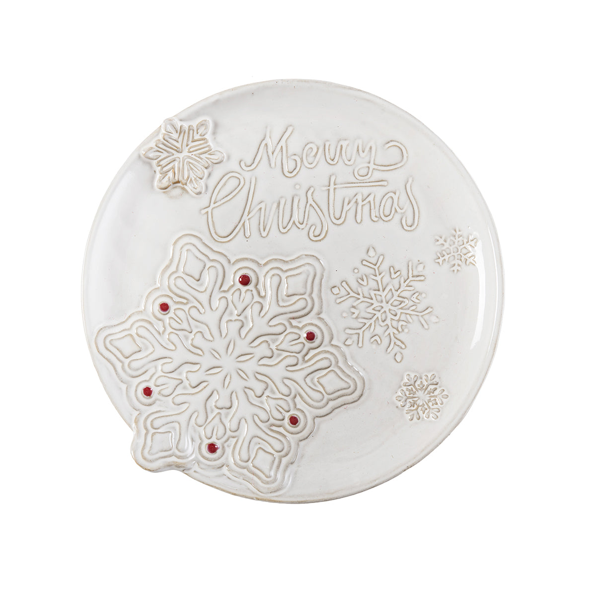 Scandi Snowflake Plate – C&F Enterprises, Inc.