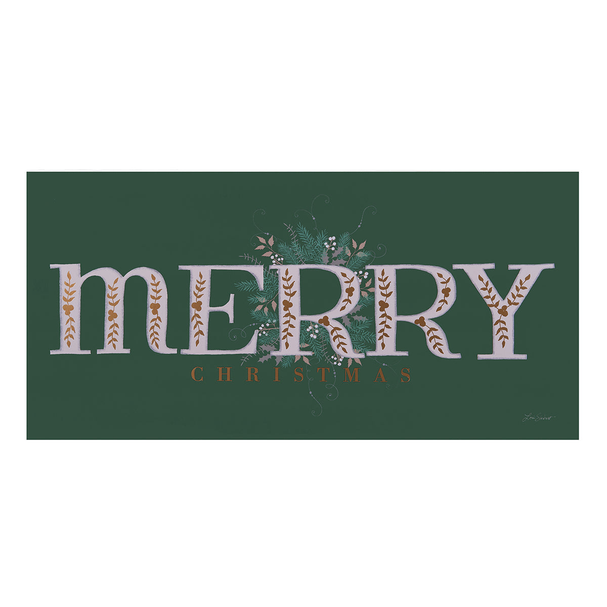 Emerald Merry Christmas Wall Art – C&F Enterprises, Inc.